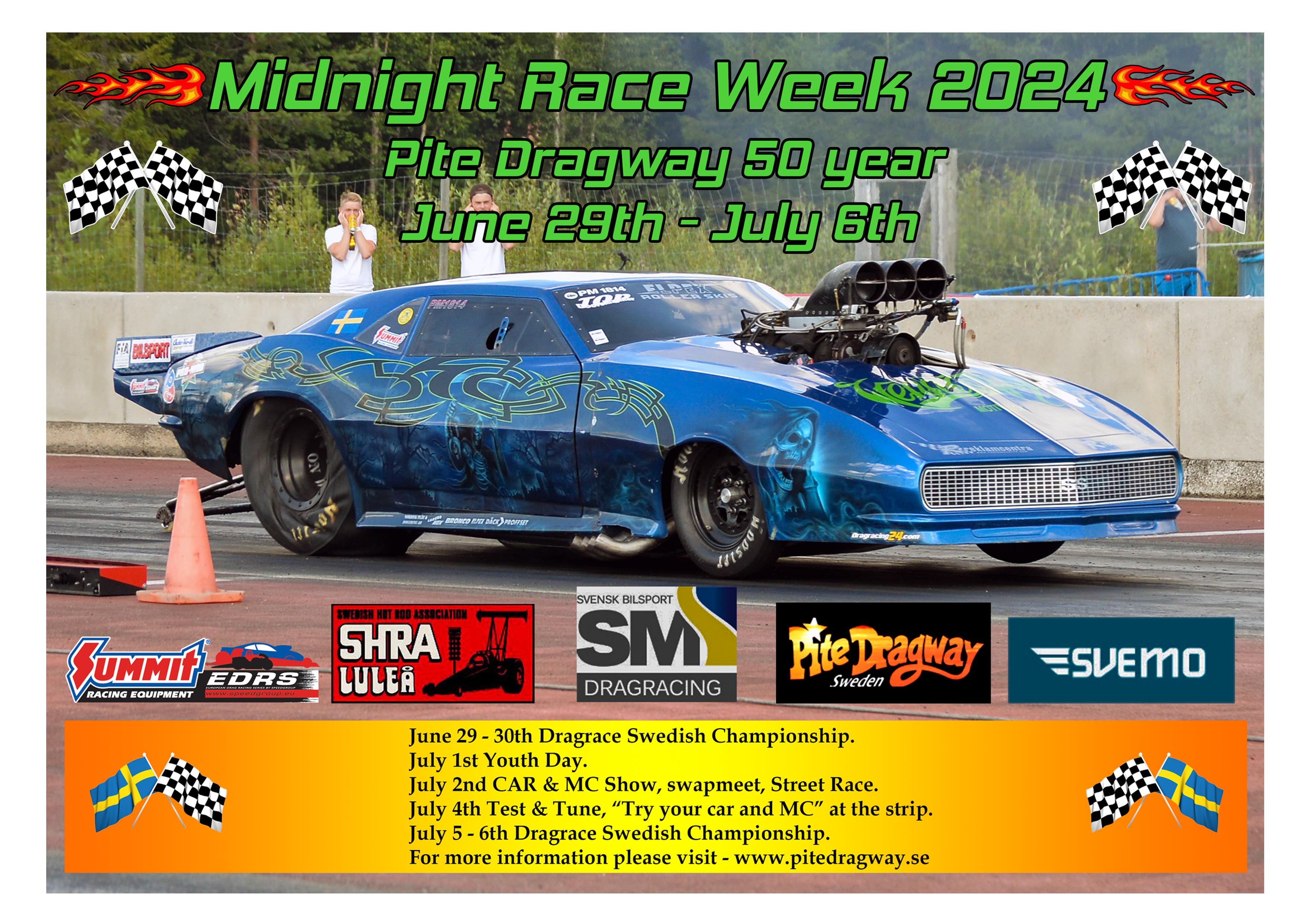 Events on www.dragracing.eu